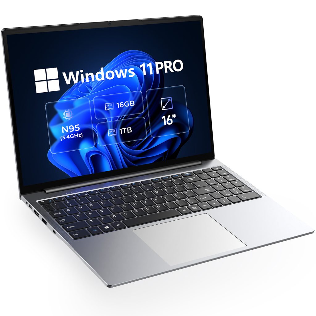 OTVOC VOC BOOK16 Laptop N95 16GB Ram 1TB PCIE SSD 16″ computer – Otvoc ...