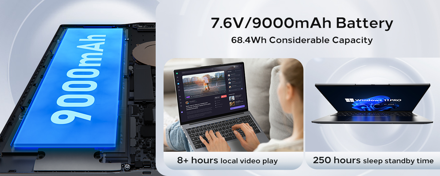 OTVOC VOC BOOK16 Laptop N95 16GB Ram 1TB PCIE SSD 16″ computer – Otvoc ...